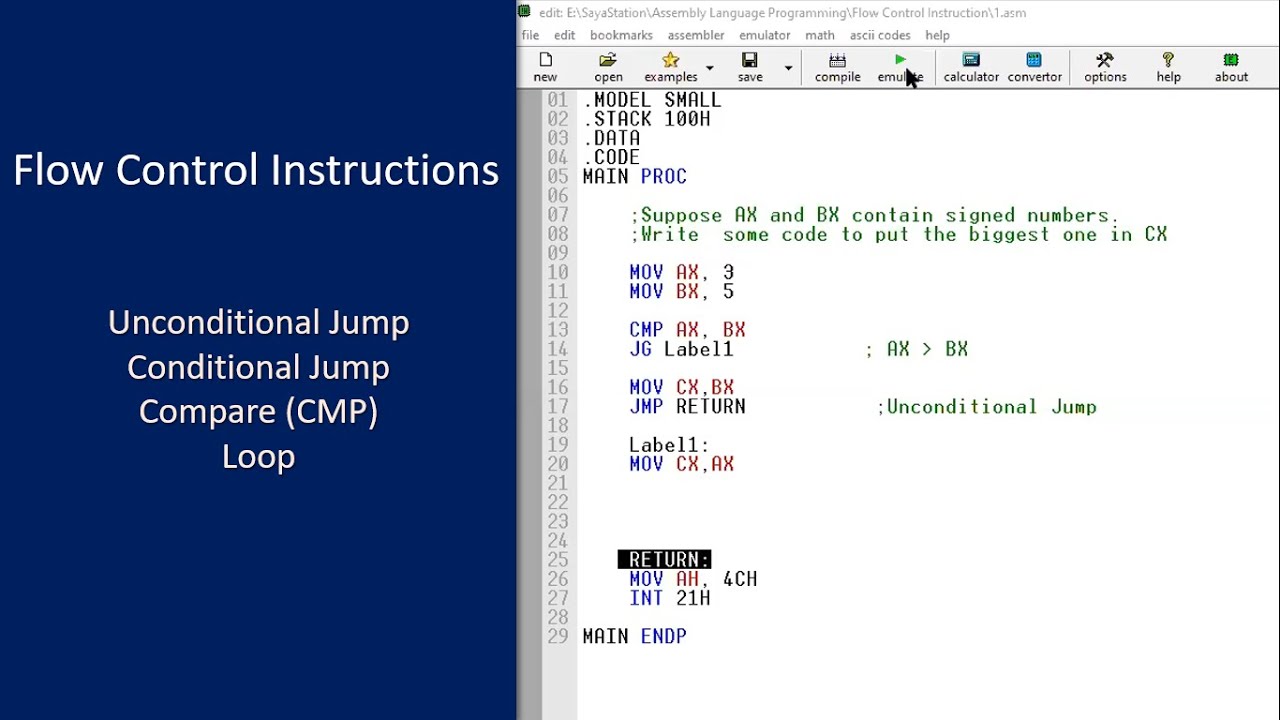 Cmp Instruction Assembly At Larry Childs Blog