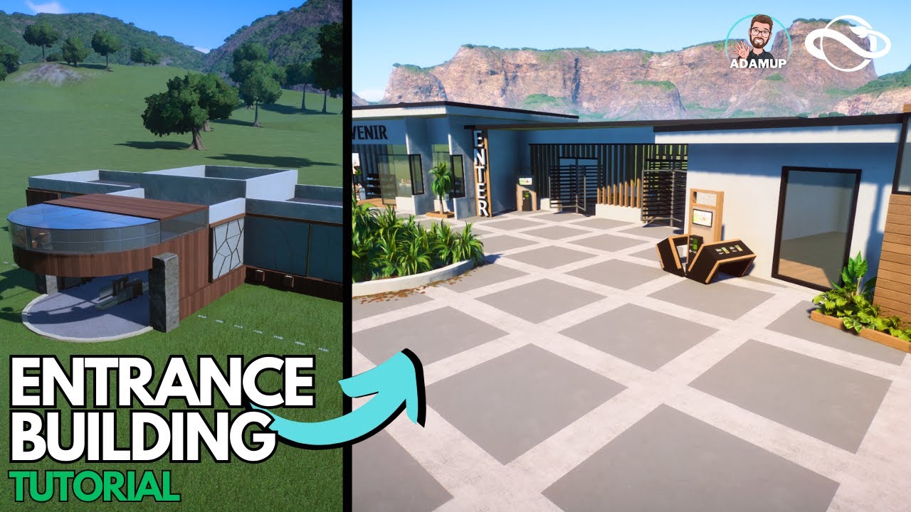 Planet Zoo Entrance Tutorial Start Your Zoo Correctly Youtube