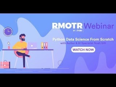 Rmotr By Ine Live Webinar Python Data Science From Scratch Youtube