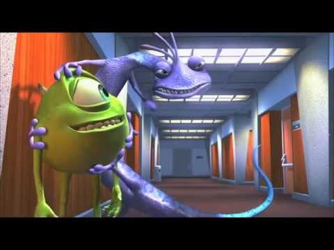 Mike Wazowski S Hallway Chase Extended Youtube