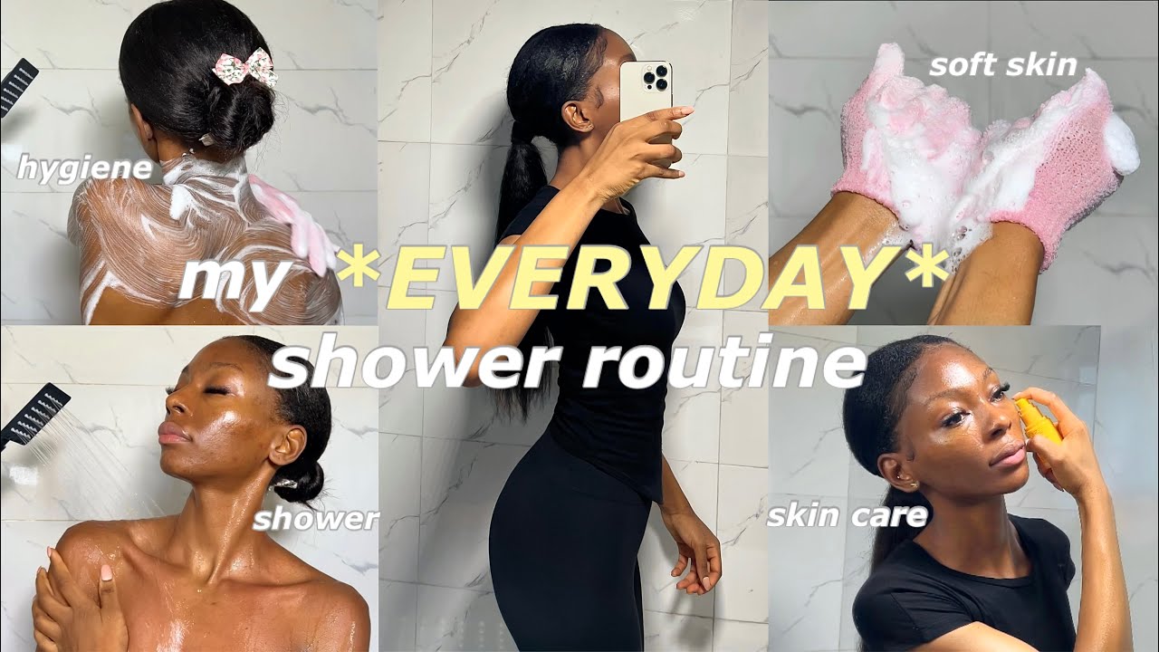 My Simple Everyday Shower Routine Everyday Products Realistic