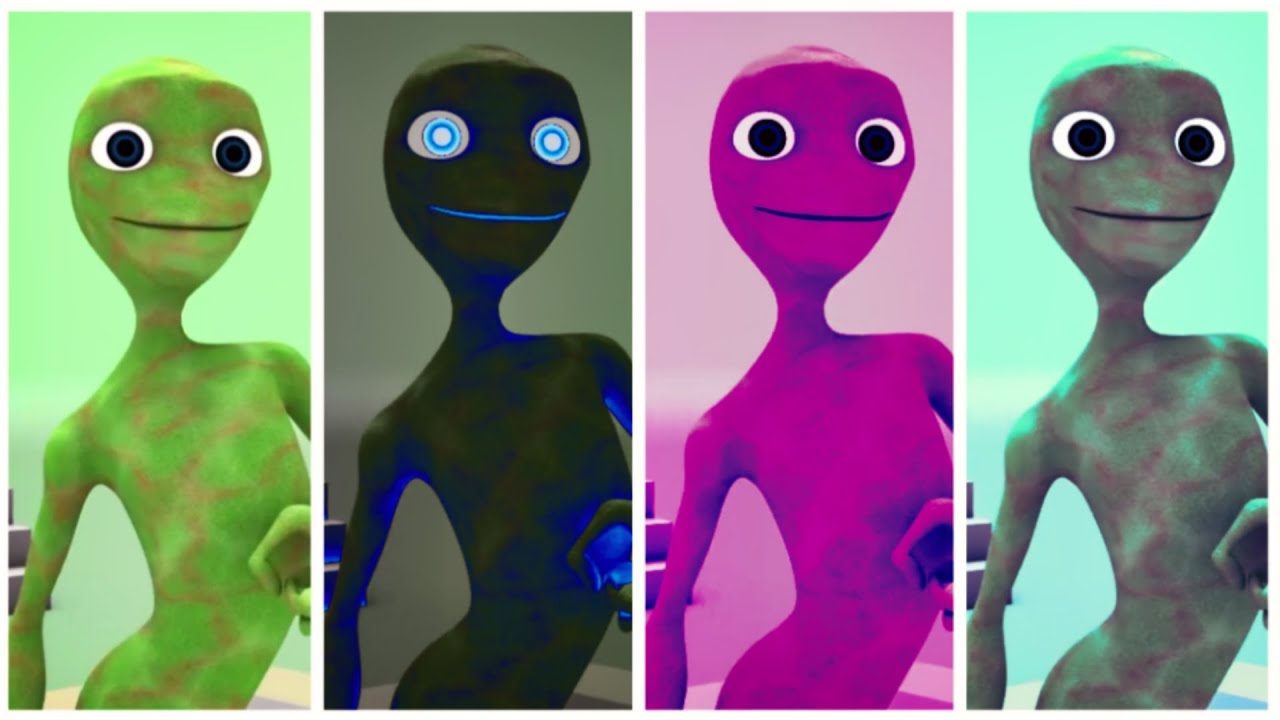 Green Alien Dance Dame Tu Cosita Full Hd El Chombo Cutty Ranks