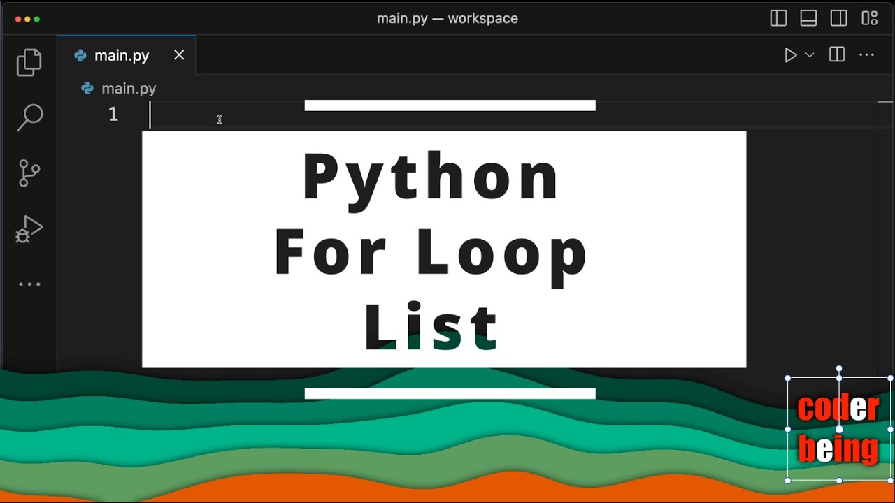 Python For Loop With List Youtube