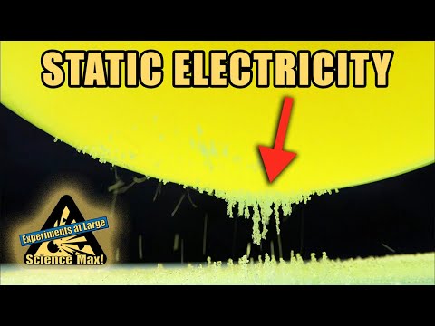 Static Electricity Experiments Home Science Experiments Science Max