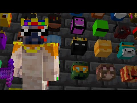 I Collected Every Player Head In This Smp Youtube