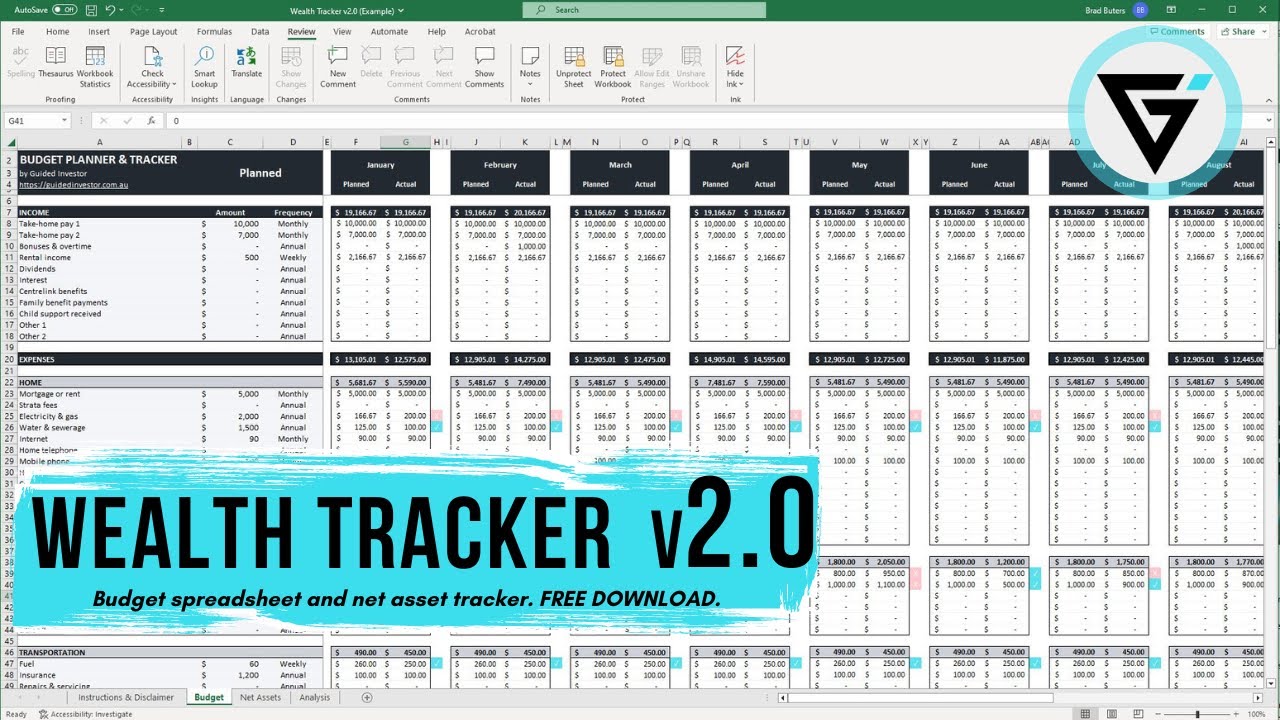 Wealth Tracker V2 0 Download For Free Youtube