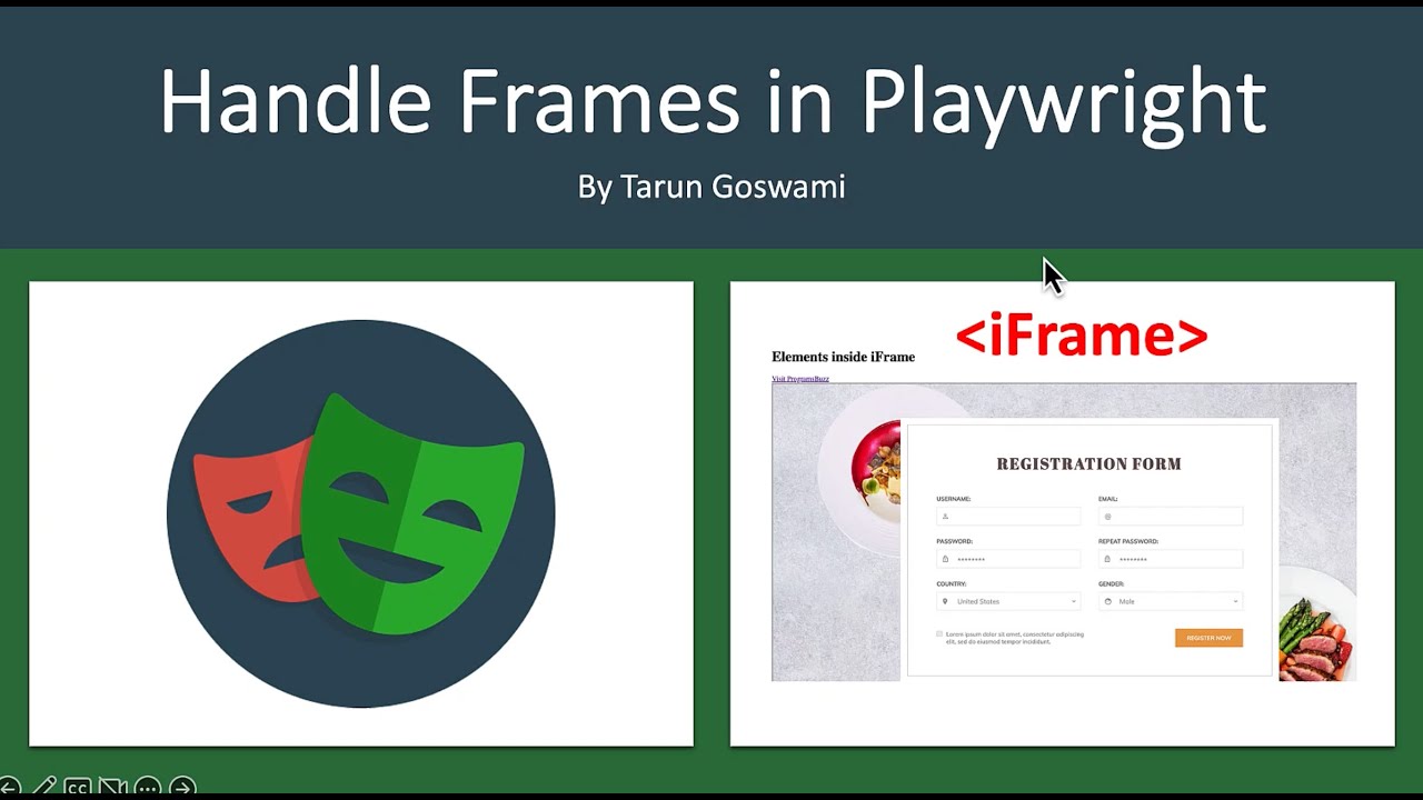 Playwright Frame Locator Youtube