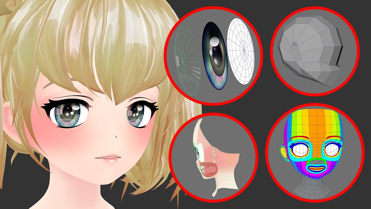 Character Face Modeling Youtube
