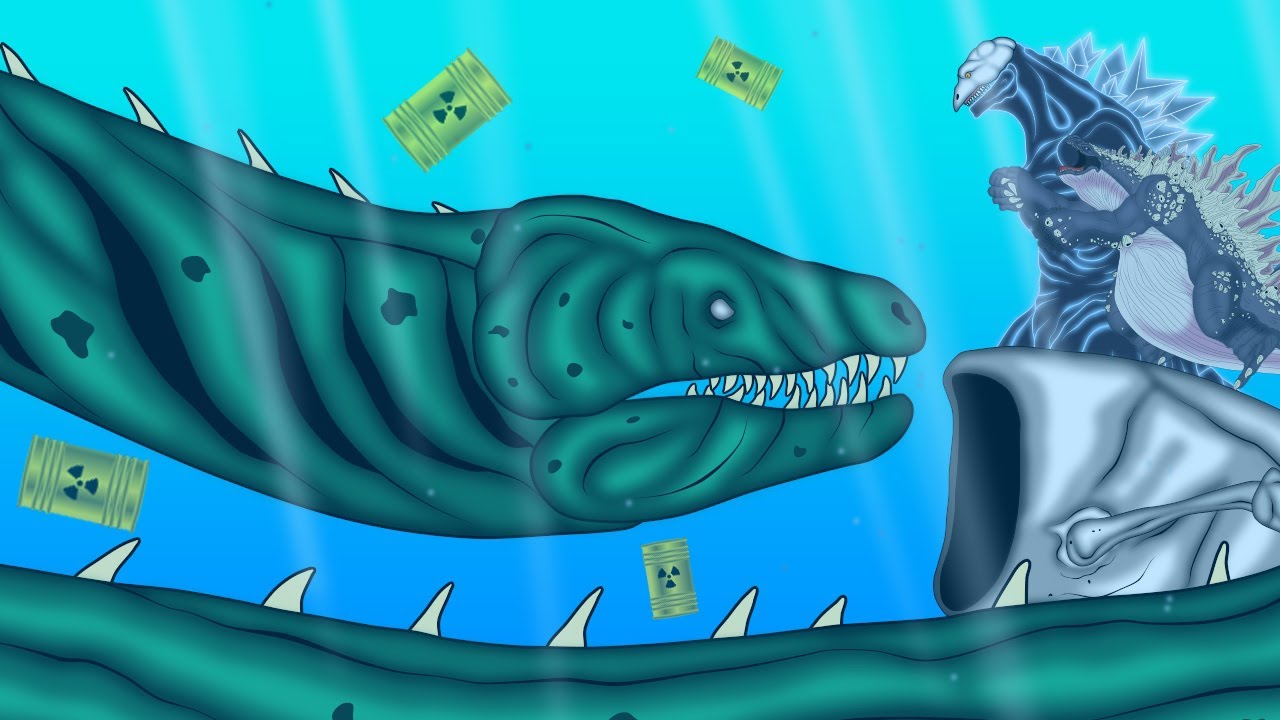 Scp 3000 Vs Godzilla Vs Sea Eater Youtube