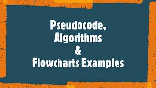 Pseudocode Algorithms U0026 Flowcharts Examples Progr Doovi