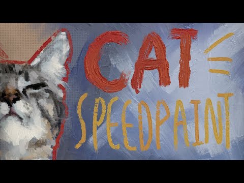Cat Speedpaint Youtube