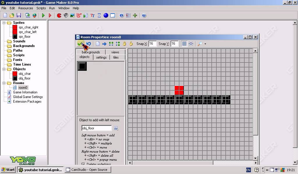 Game Maker Platformer Tutorial 1 Basic Moving Gravity And Jumping