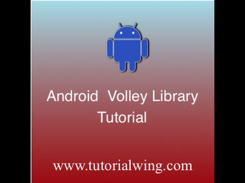 Tutorialwing Android Volley Library Output Youtube