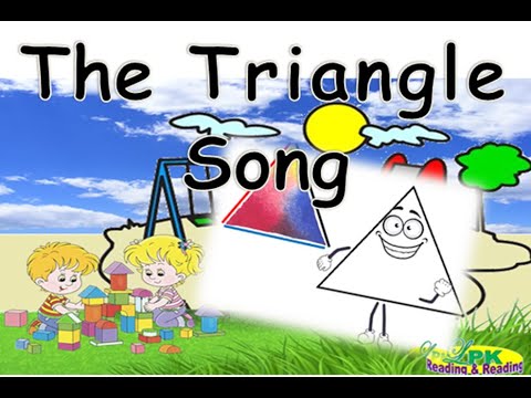 The Triangle Song Poem What Is A Triangle Preschool Kids Learn And