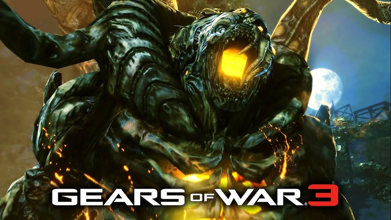 Gears Of War 3 Berserker Lambent Pelea Completa En Español Latino