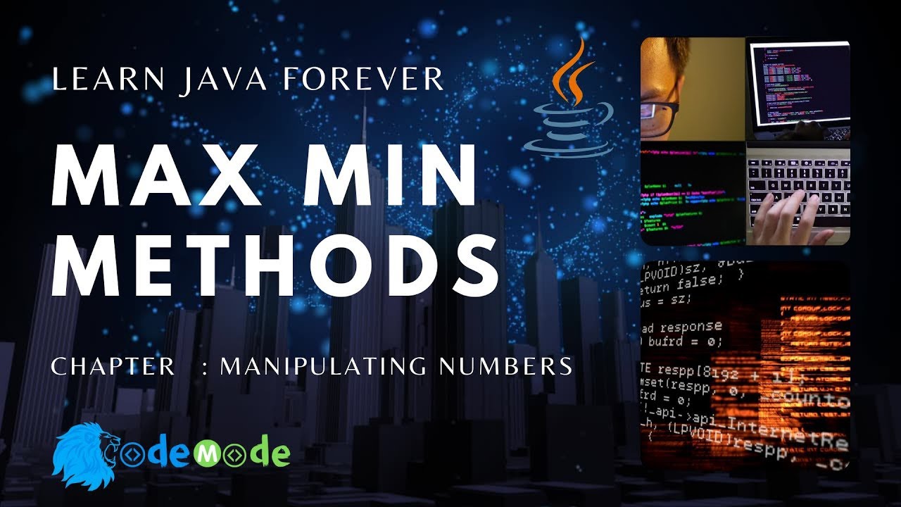 Min Max Function In Java Maximum And Minimum In Java Youtube