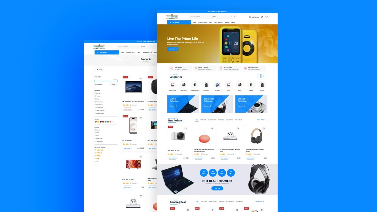 Source Code Complete E Commerce Website Using Php With Admin Panel