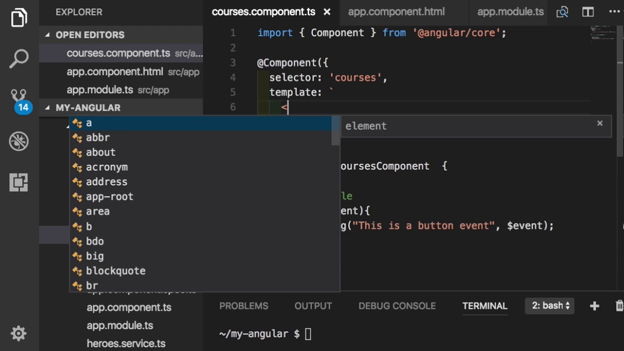 Event Bubbling In Angular At Amanda Edmondson Blog