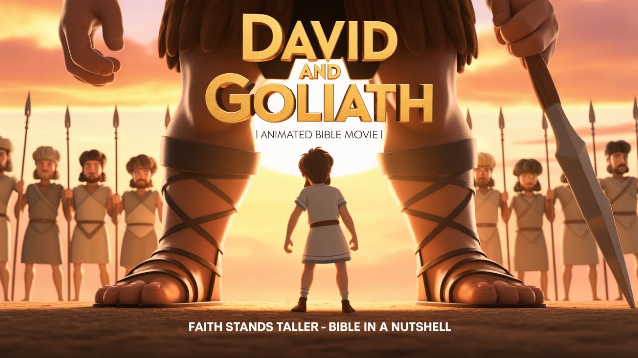 David And Goliath Animated Bible Movie Youtube