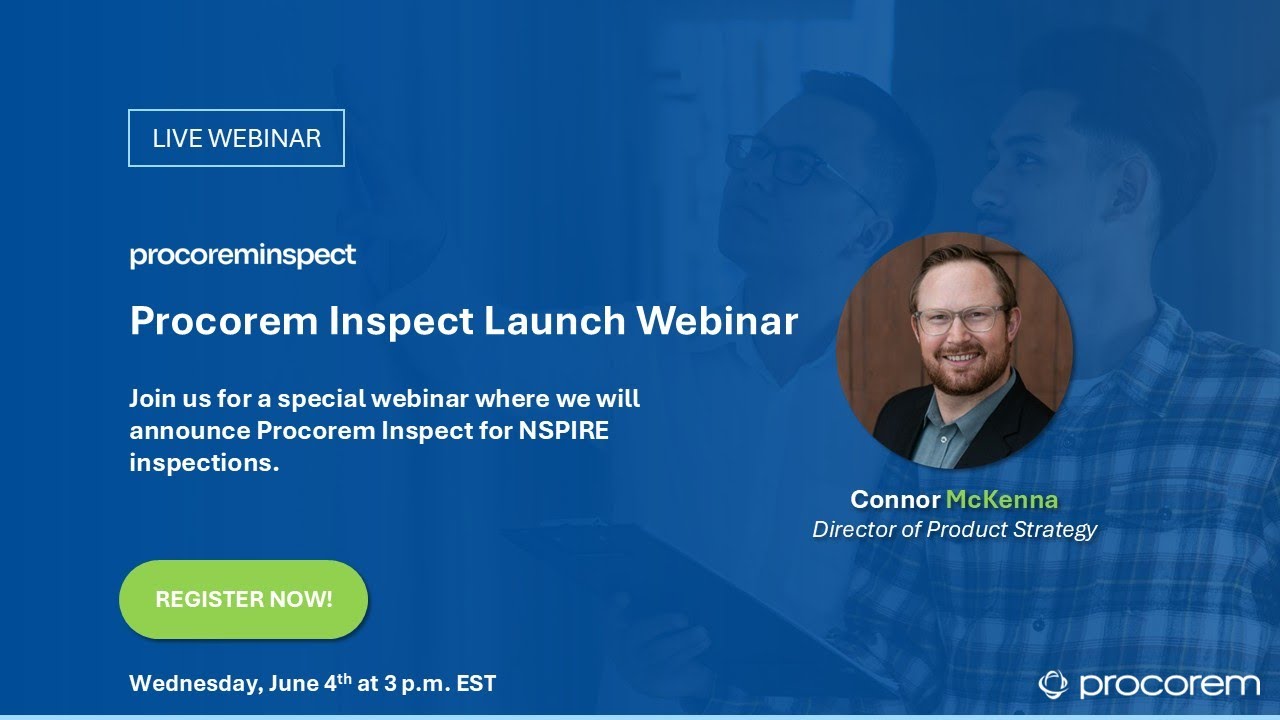 Procorem Inspect For Hfas Launch Webinar Youtube