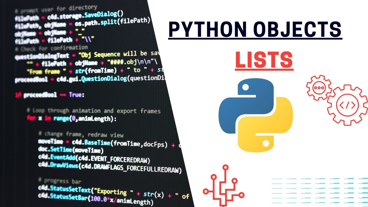 Python Tutorial Lists Youtube