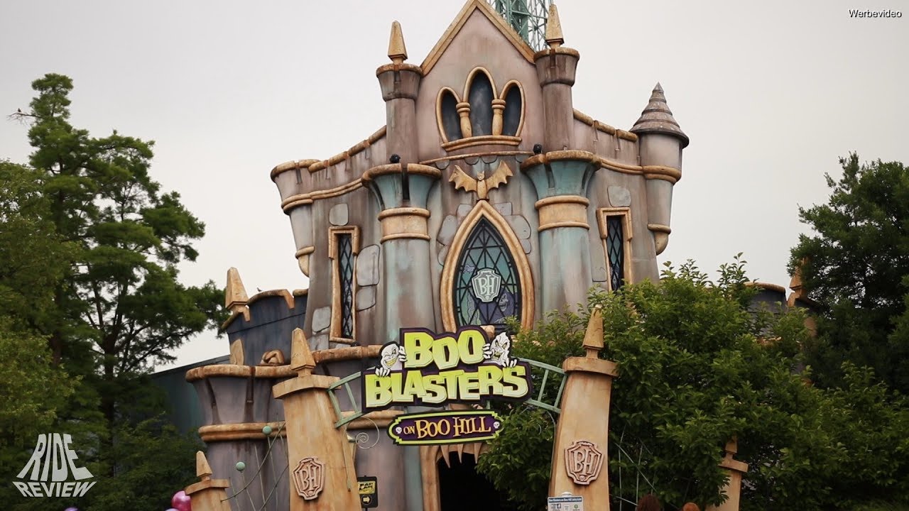 Boo Blasters On Boo Hill Kings Island Youtube