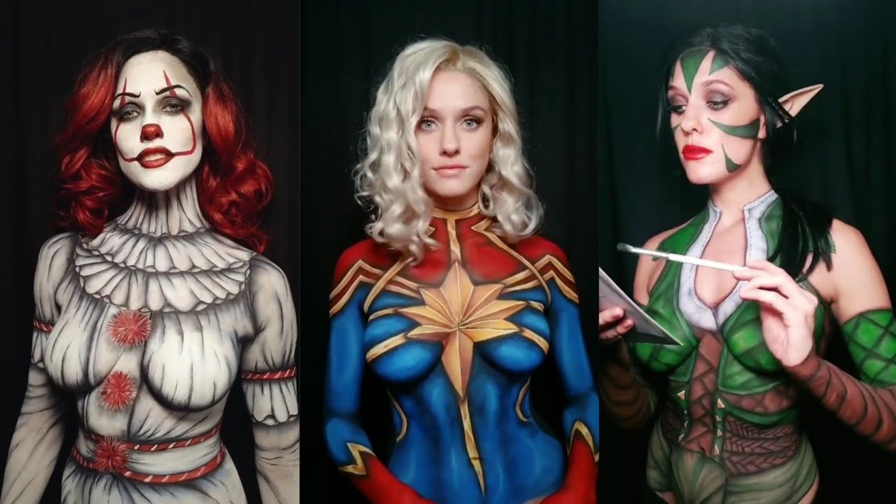 Body Paint Tiktok At Lynn Gaskin Blog