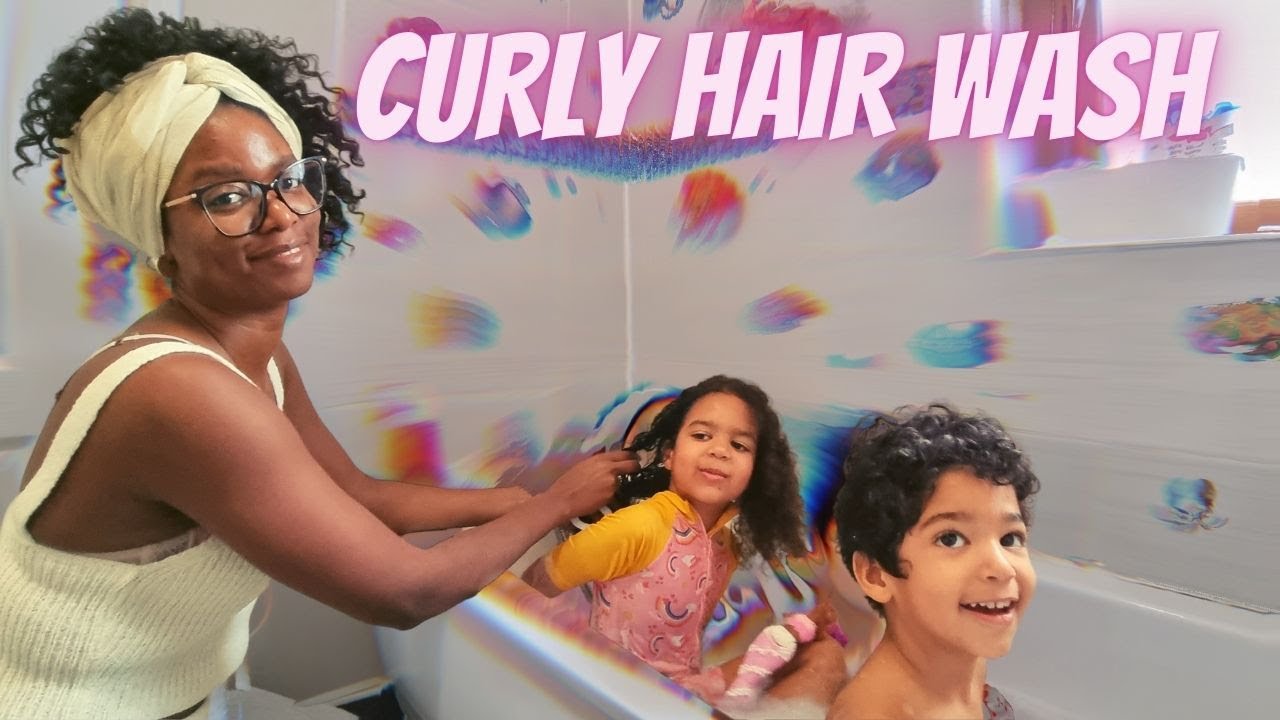 Curly Hair Routine How To Deal With Curls Mixed Kids Curly Hair