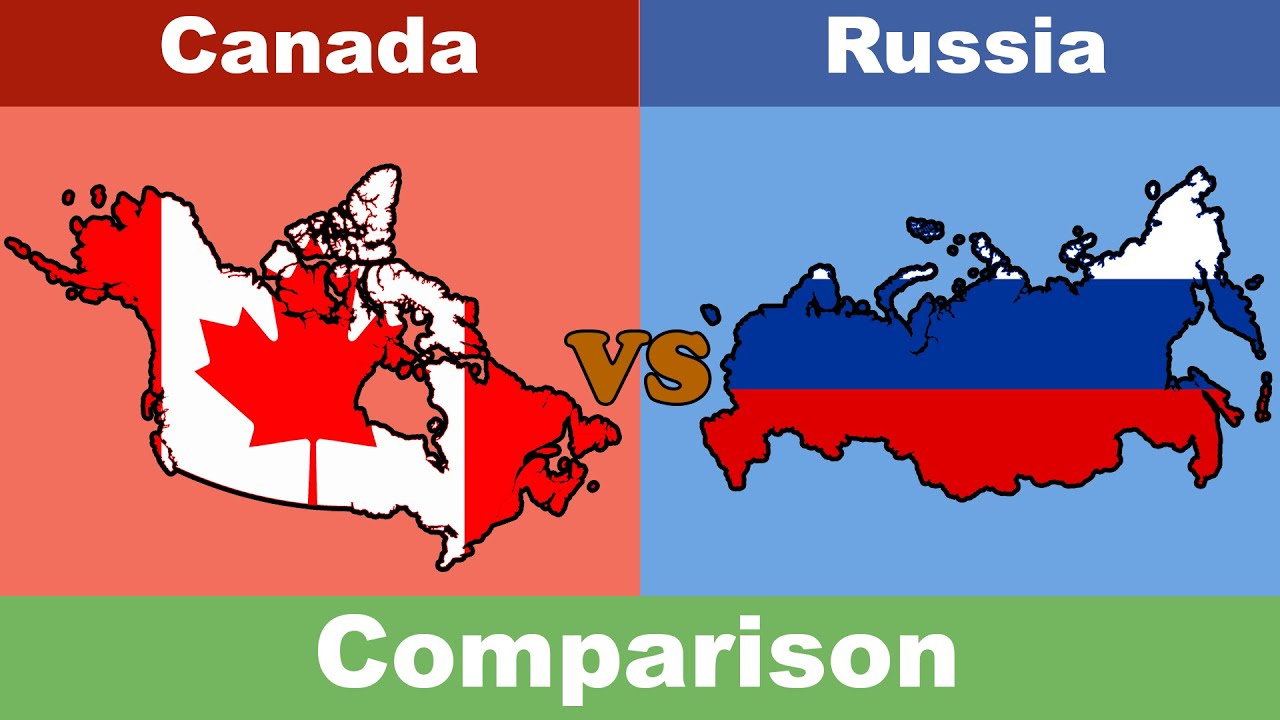 Canada Vs Russia Russia Vs Canada Canada Russia Comparison