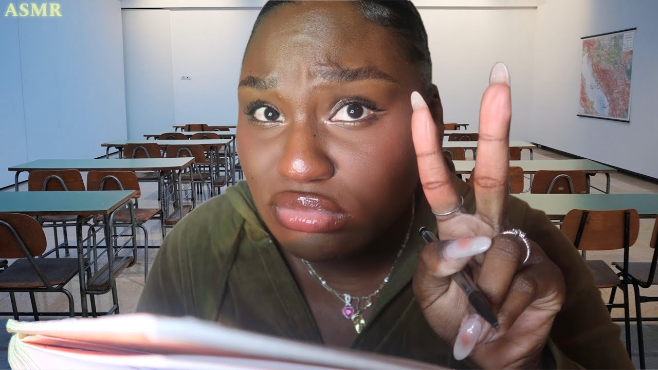 Asmr The Girl That S Always Trying To Cheat Off Of Others Pampers You