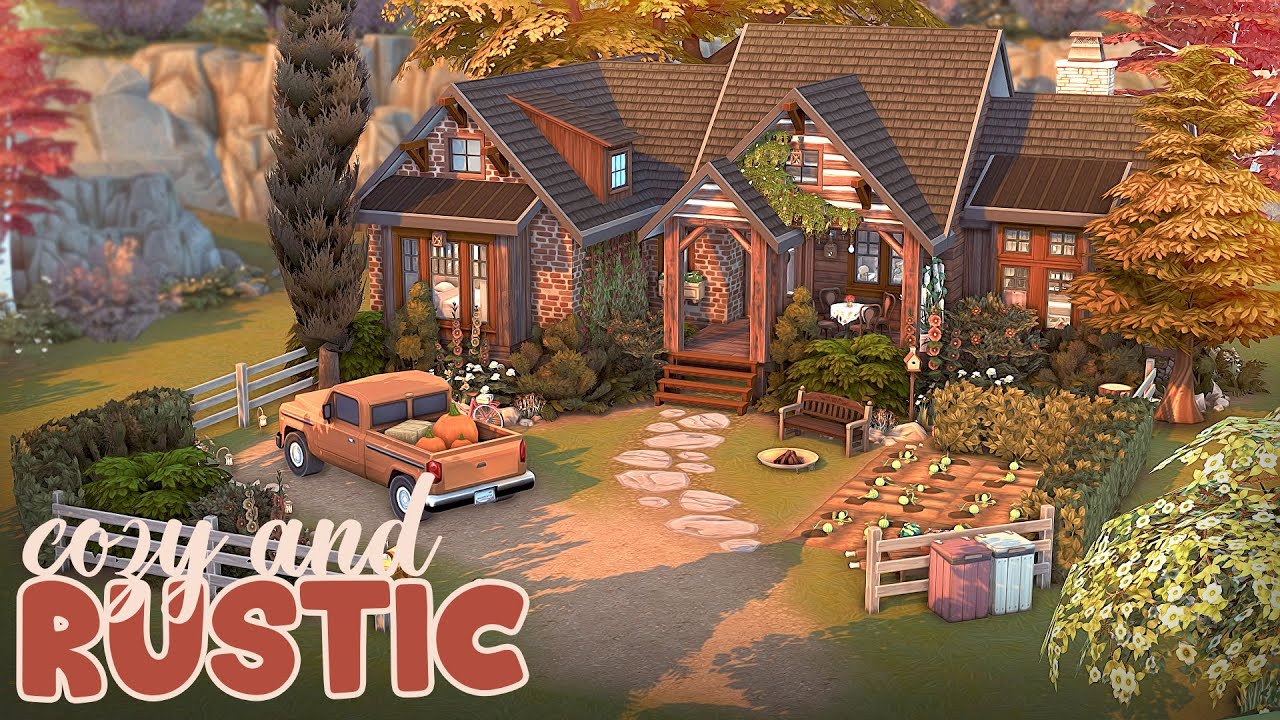 Cozy Rustic Family Home рџќѓ The Sims 4 Speed Build Youtube