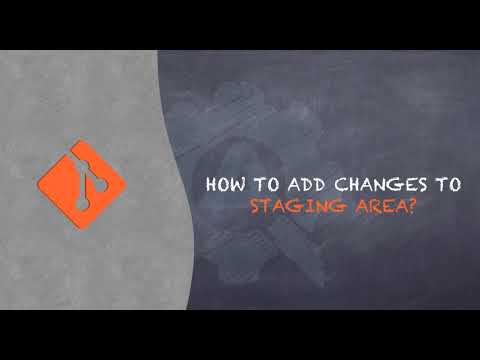 Git Tutorial 8 How To Add Changes To Staging Youtube