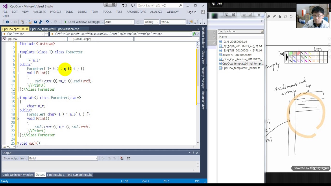 Template Specialization Function