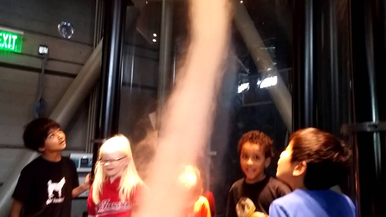 Exploratorium Tornado Exhiibit Youtube