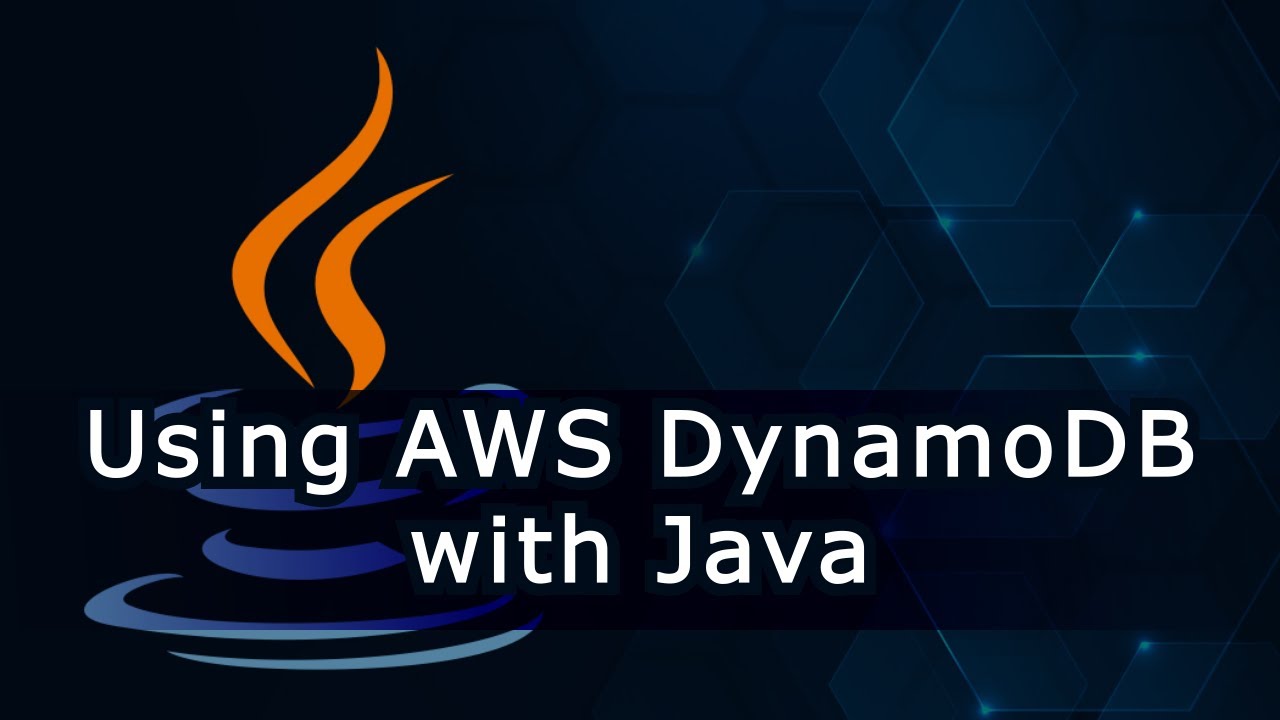 Using Aws Dynamodb With Java Youtube