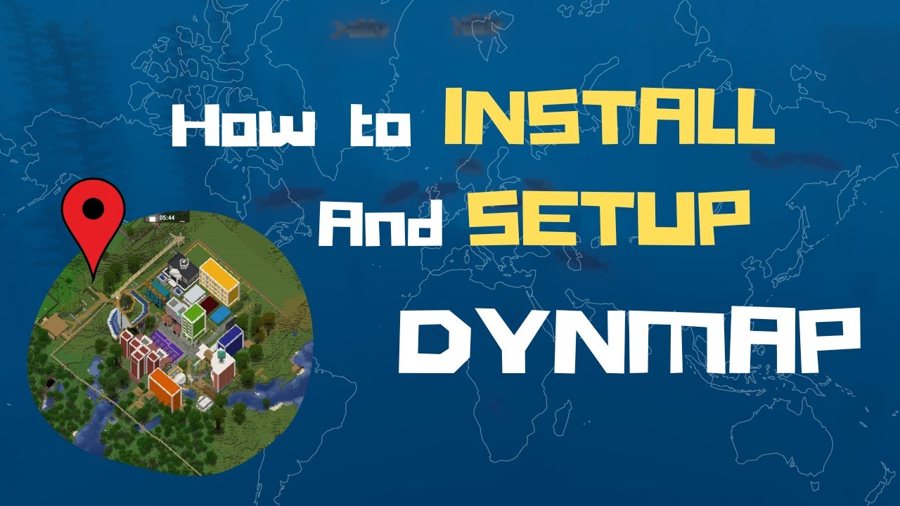 How To Install And Setup Dynmap On A Server 1 19 3 Youtube