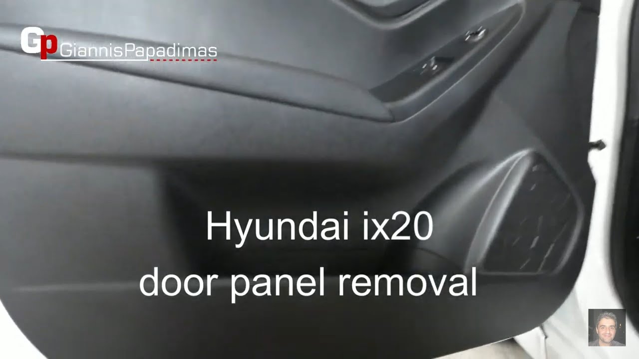 Hyundai Ix20 Door Panel Removal Youtube