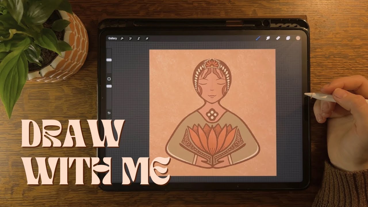 Digital Drawing Process Procreate Art Youtube