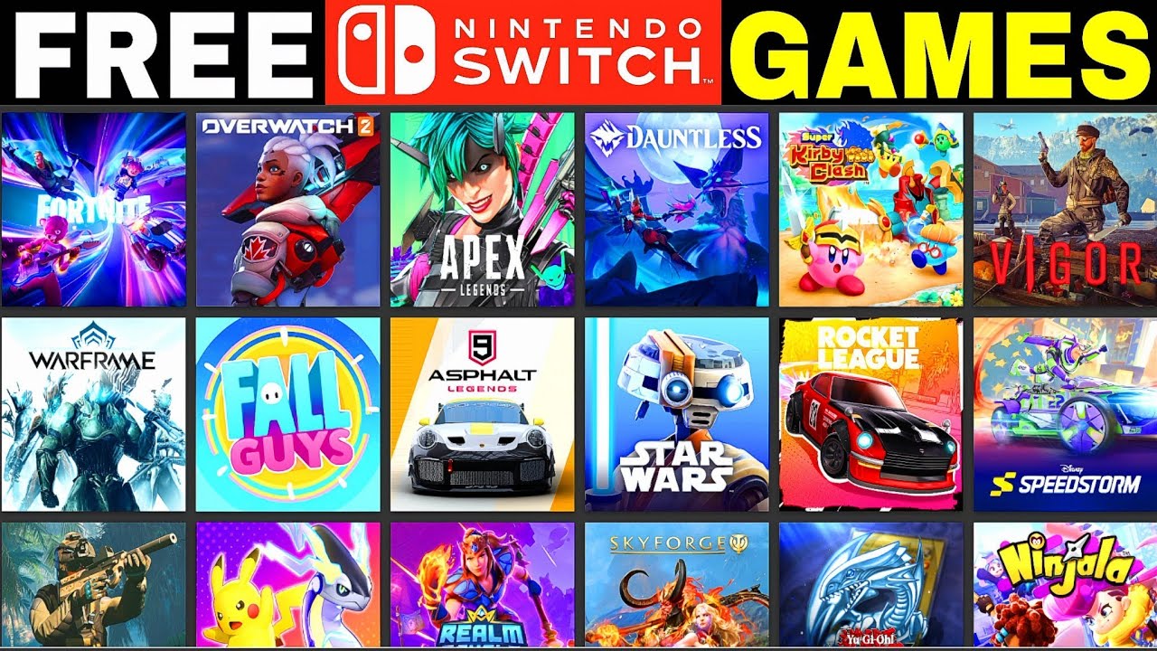 Top 30 Best Free Games For Nintendo Switch 2024 Best Free To Play