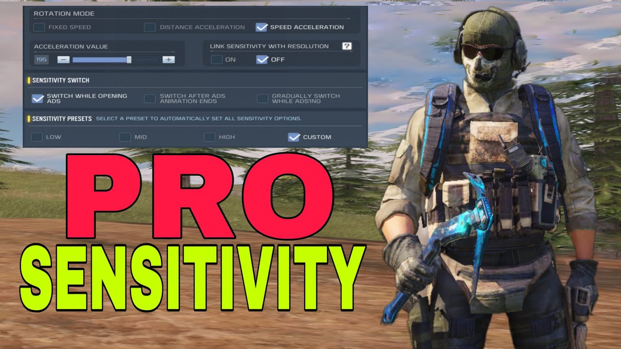 The Perfect Sensitivity Settings For Call Of Duty Mobile Br Fast