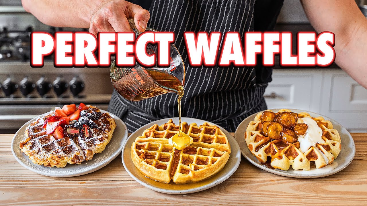Perfect Homemade Waffles Mochi Vs Belgian Youtube