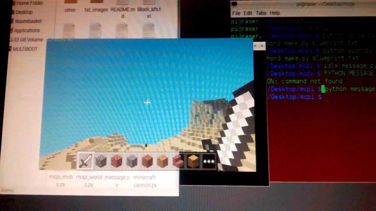 Hack Minecraft With Python The Basics Youtube
