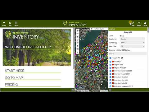 Treeplotter Demo Application Youtube