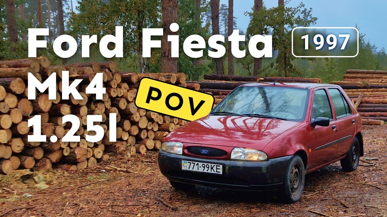 Ford Fiesta Iv Mk4 1 25i Pov Drive Youtube