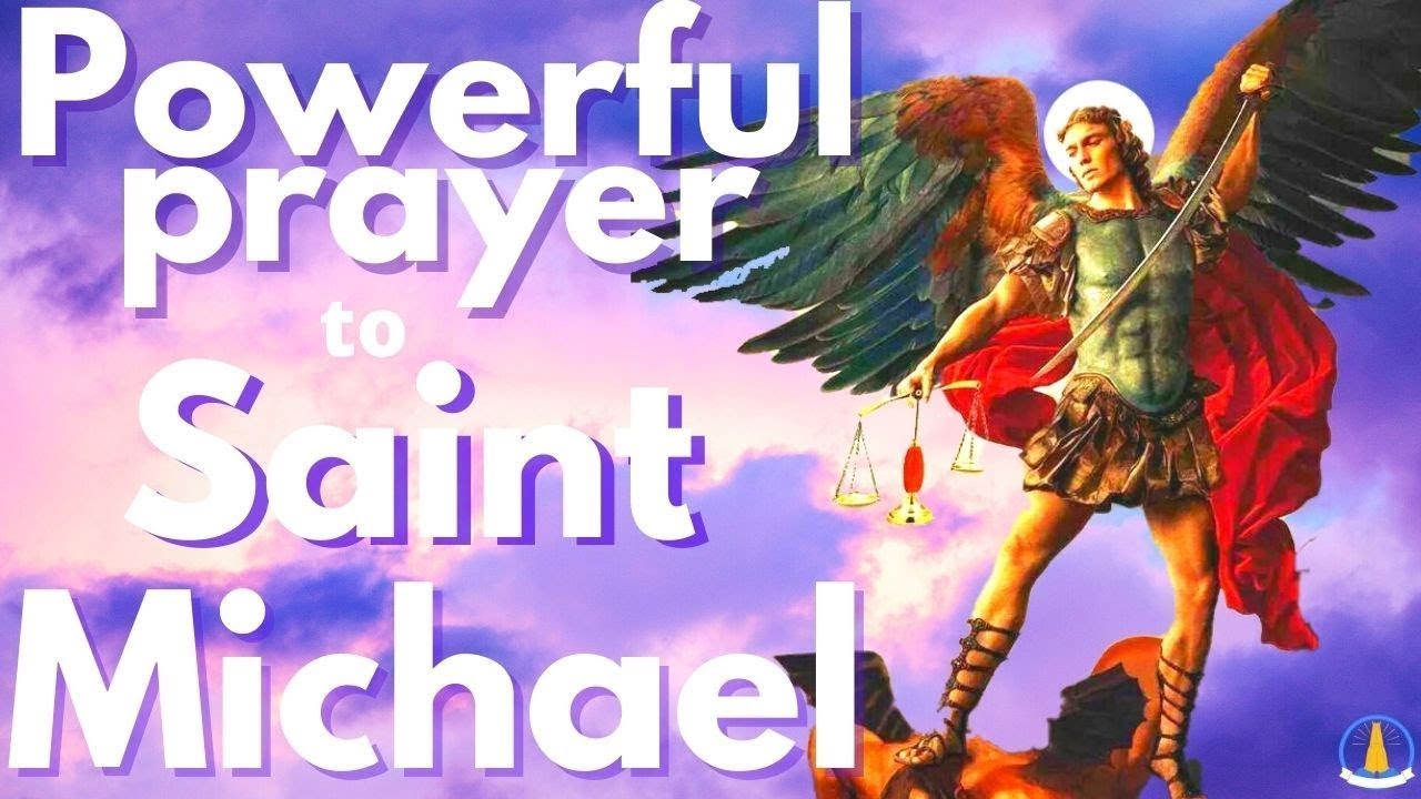 Archangel Michael Prayer Spanish Bilingual Catholic Prayer Cards St
