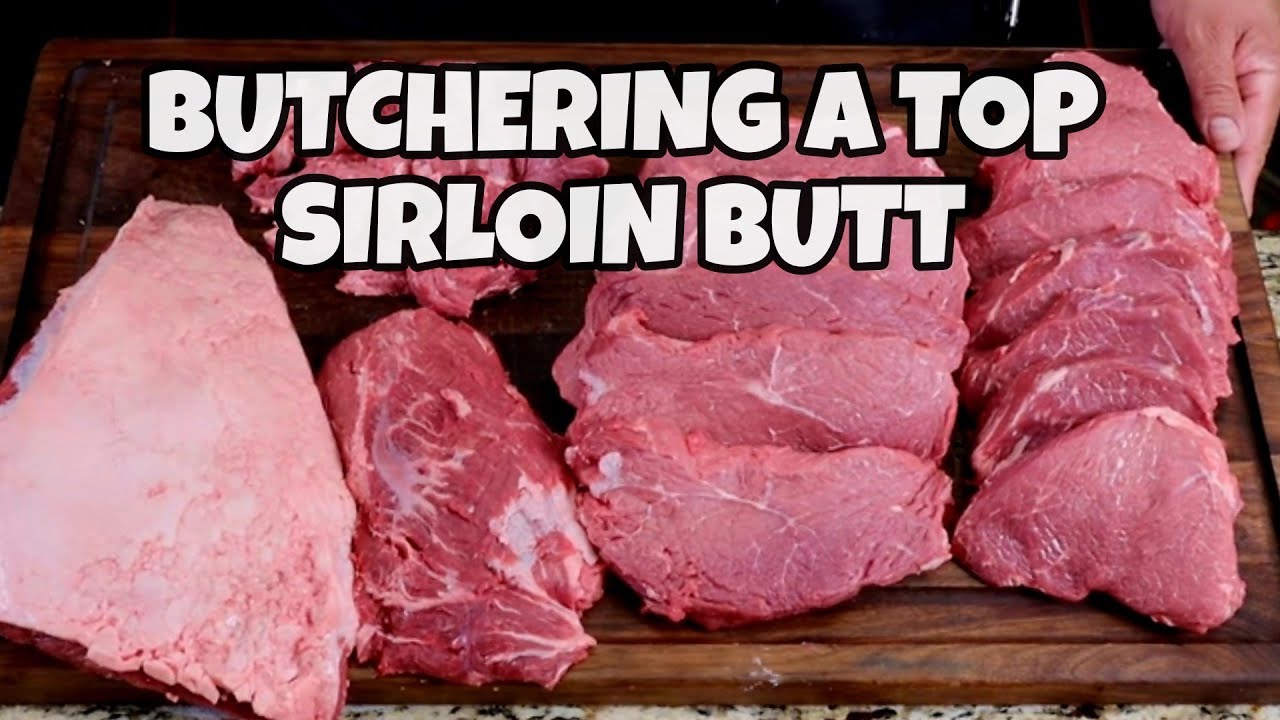 How To Butcher A Top Sirloin Butt Into Steaks Smokin Joe S Pit Bbq