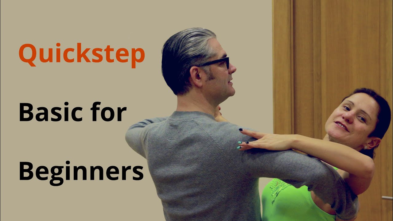 How To Dance Quickstep Basic Steps For Beginners Youtube