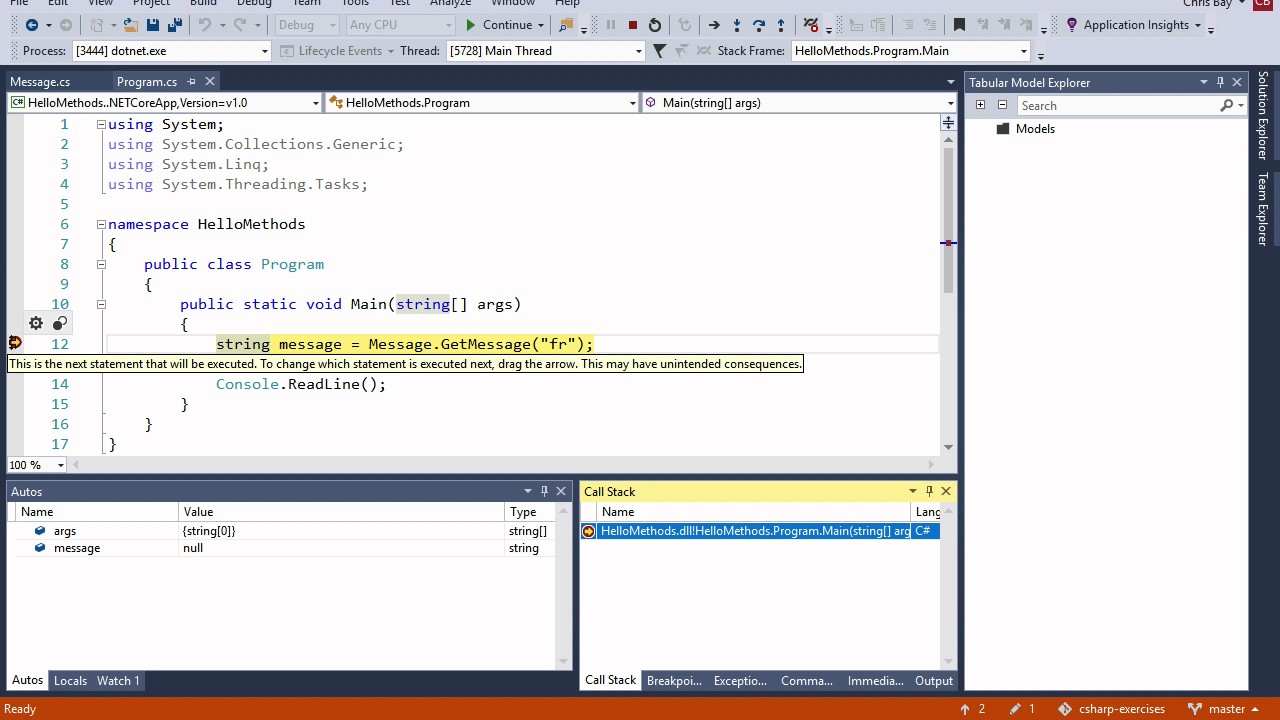 Using The Visual Studio Debugger Youtube