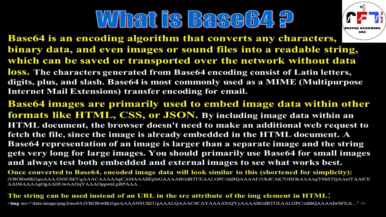 What Is Base64 Encoding And How Does It Work Youtube