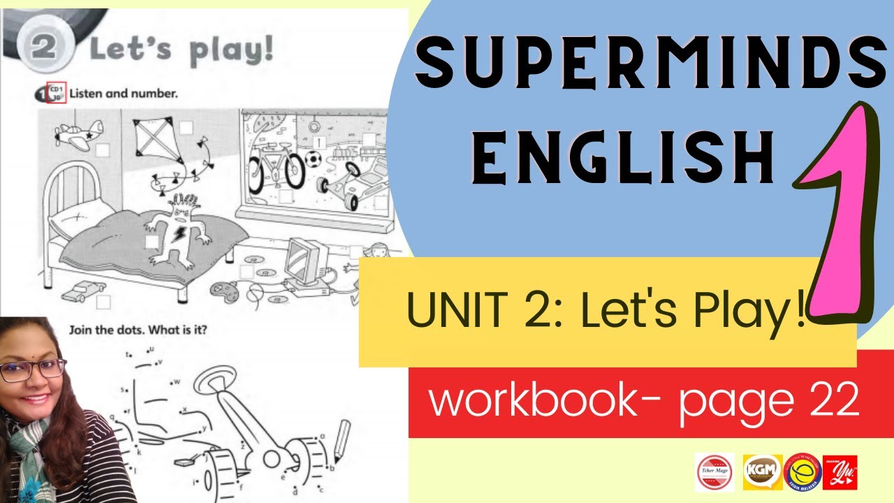 Super Minds 1 Unit 2 Let S Play Workbook Page 22 Audio Youtube